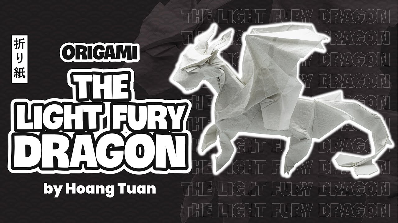 Origami Toothless Dragon