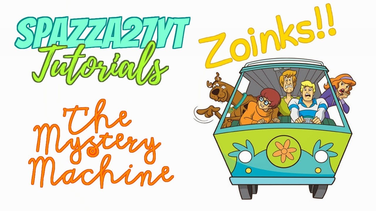 Minecraft Scooby Doo The Mystery Machine Van Tutorial - YouTube