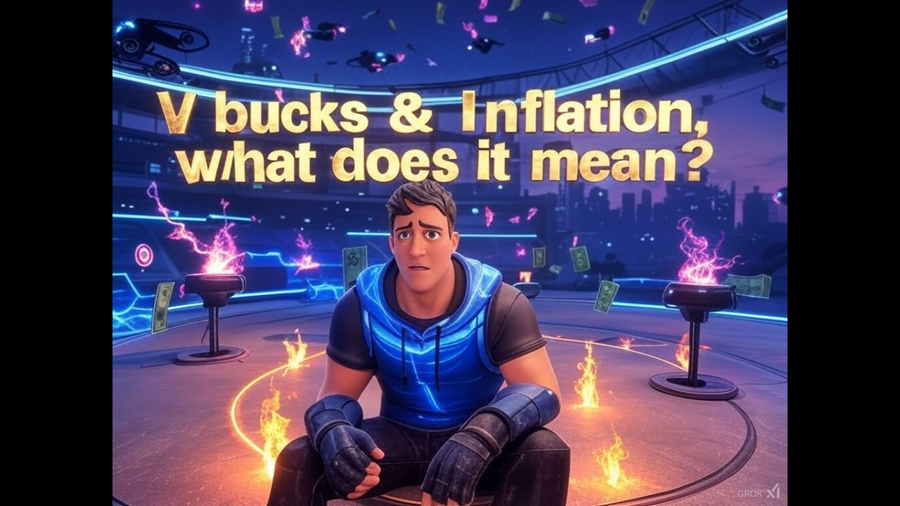 Investment for Kids: Fortnite V-Bucks Inflations explains how money ...
