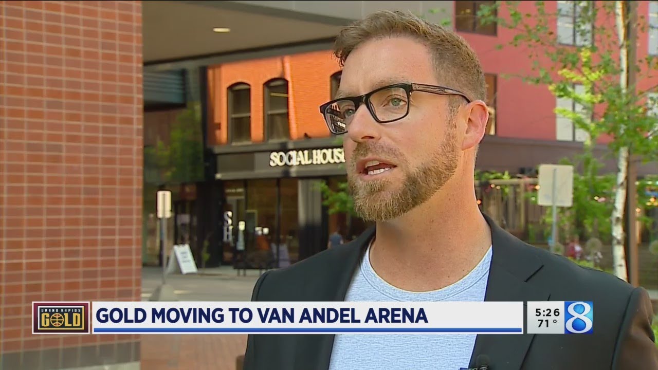 Van Andel Arena to become new home for Gold - YouTube