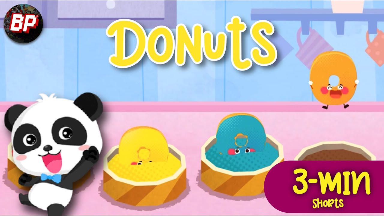 Donuts - Kids Cartoon - Nursery Rhymes - BabyBus Play - YouTube