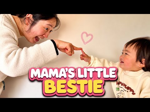 Mom & Daughter Bonding All Day 🥹 | Cutest Baby Moments | Indian Chinese Daily Family Vlog