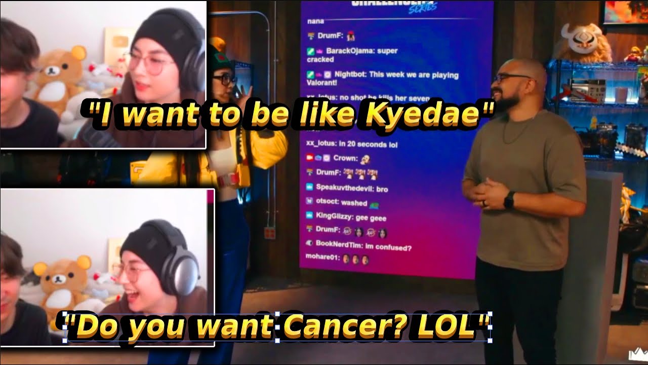 Kyedae gives Life Advice to Chat then this Happens.... - YouTube