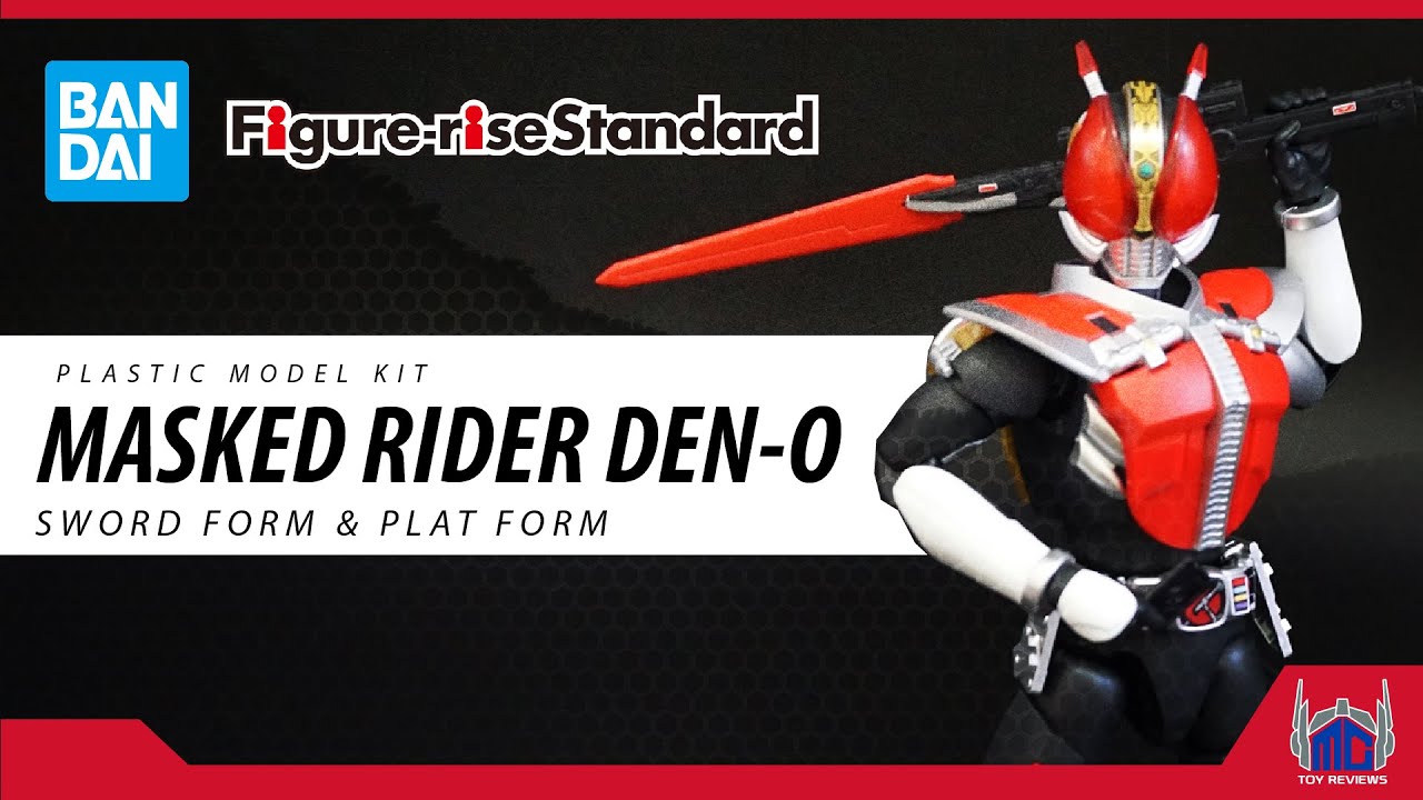 Figure-Rise Standard Kamen Rider Den-O Model Kits - Step by Step - YouTube
