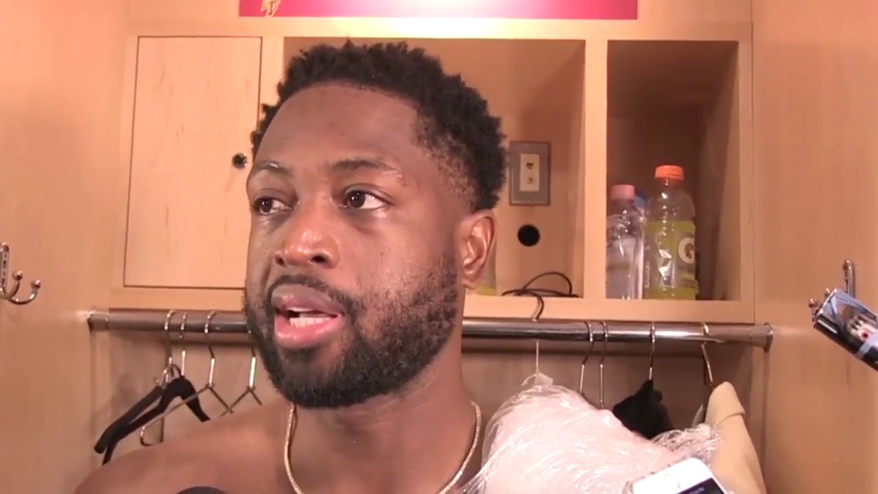 Dwyane Wade On Gordon Hayward's Leg Injury - Celtics vs Cavs - Oct 17 ...