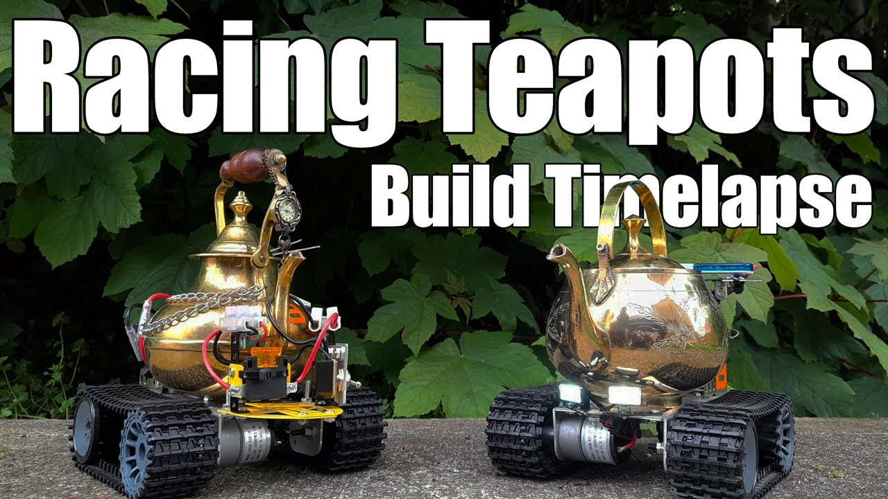 Building Two Racing Teapots - A Timelapse - Built for Portmeirion ...