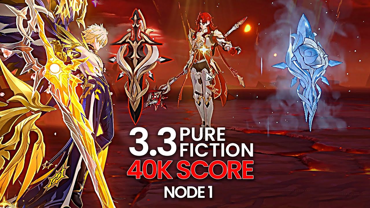 PHAINON NO SUSTAIN 40,000 POINTS Pure Fiction Floor 4 NODE 1 - YouTube