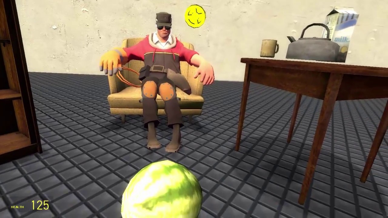 How to eat watermelon garry's mod EP 16 by เติ้ง - YouTube