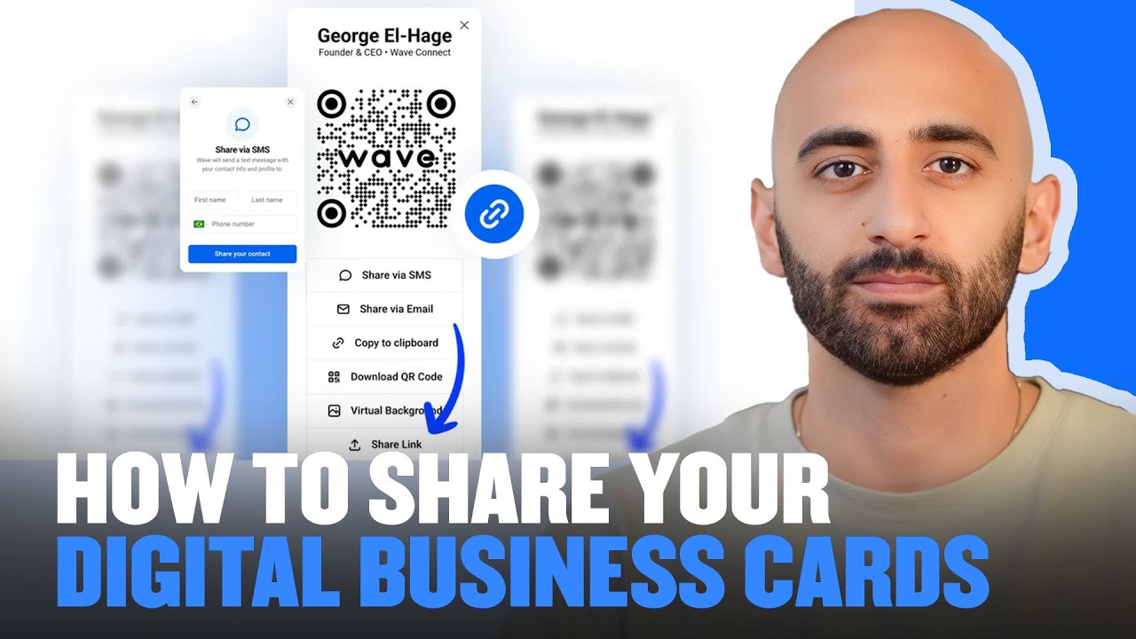 How To Share Your Digital Business Card (Easy Tips) - YouTube