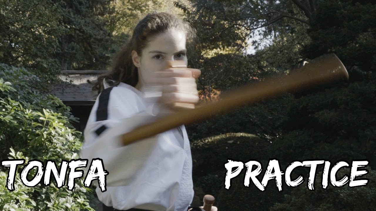 Tonfa Practice - How to use use the Tonfa - YouTube
