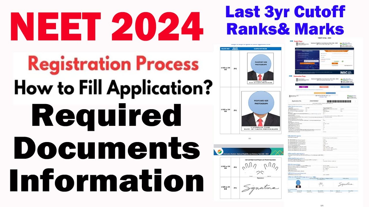 NEET 2024 Application Required Documents Information | @JaipalLande ...