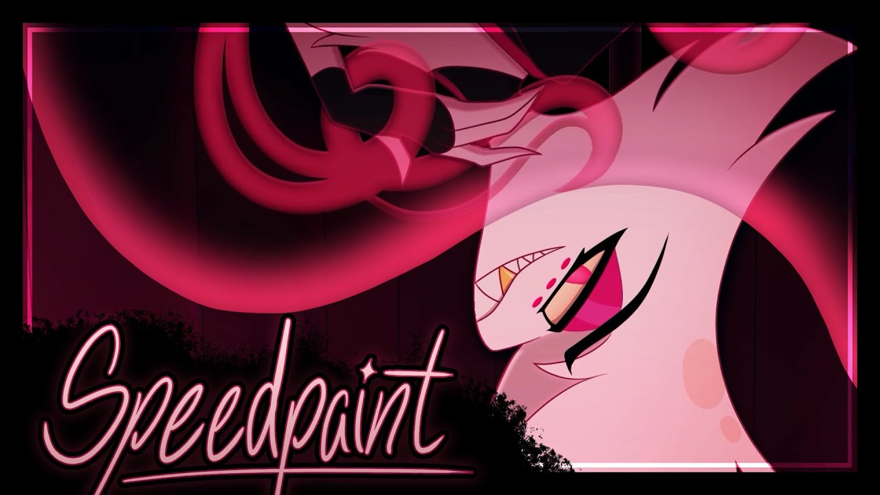 Drowning in Poison [Hazbin Hotel Angel Dust - Speedpaint] - YouTube
