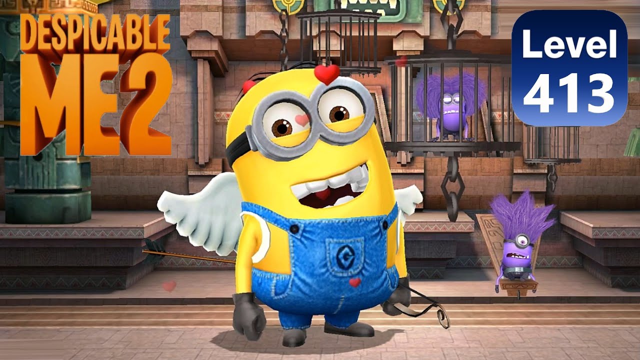 Minion rush Cupid minion Jelly Lab level 413 android pc gameplay ...