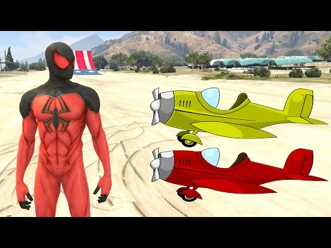 Şimşek ve Örümcek Uçaklarla Dev Rampadan Atlıyor (GTA 5 Hikaye Modu)