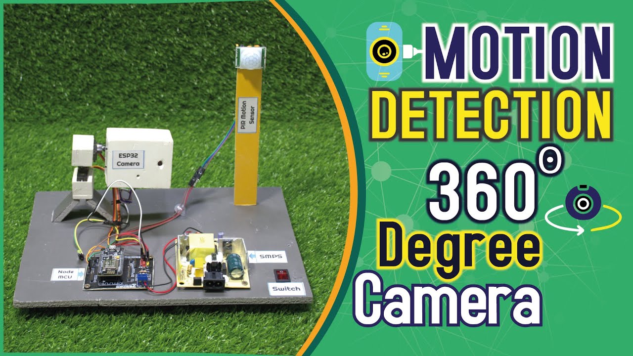 IoT Based Motion Detection System With 360 Degree Camera || ZerOne Projects - YouTube