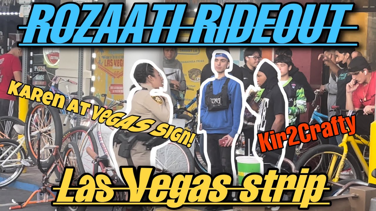ROZAATI RIDEOUT IN VEGAS|cops* - YouTube