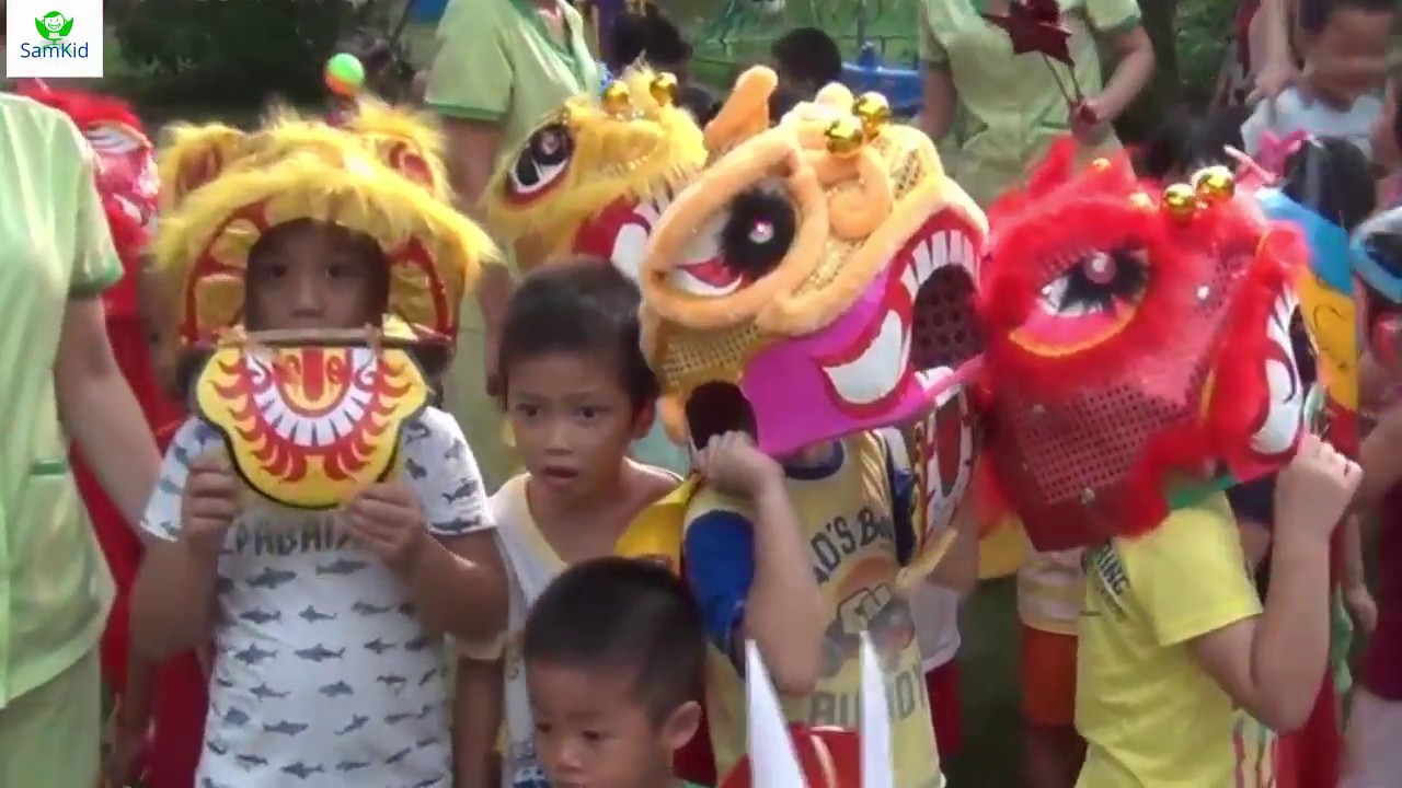 Dance Lion and Dragon Dance For Kids - YouTube