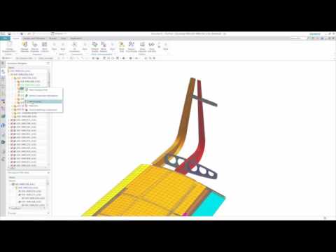 Simcenter 3D Structures 結構力學分析操作展示 - YouTube