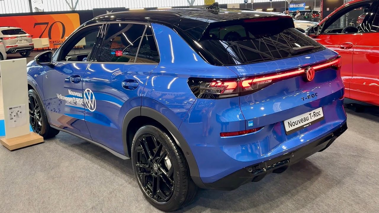 VW T-ROC 2026 (R-Line) - Stylish SUV FULL WALKAROUND (CELESTIAL BLUE COLOR) - YouTube