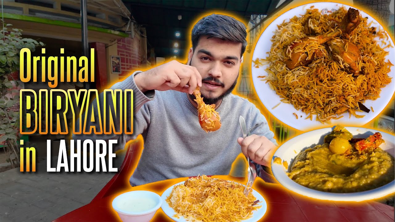 LAHORE ki BEST BIRYANI !! | LALA MOOSA ki Famous Daal !! | Desi STREET ...