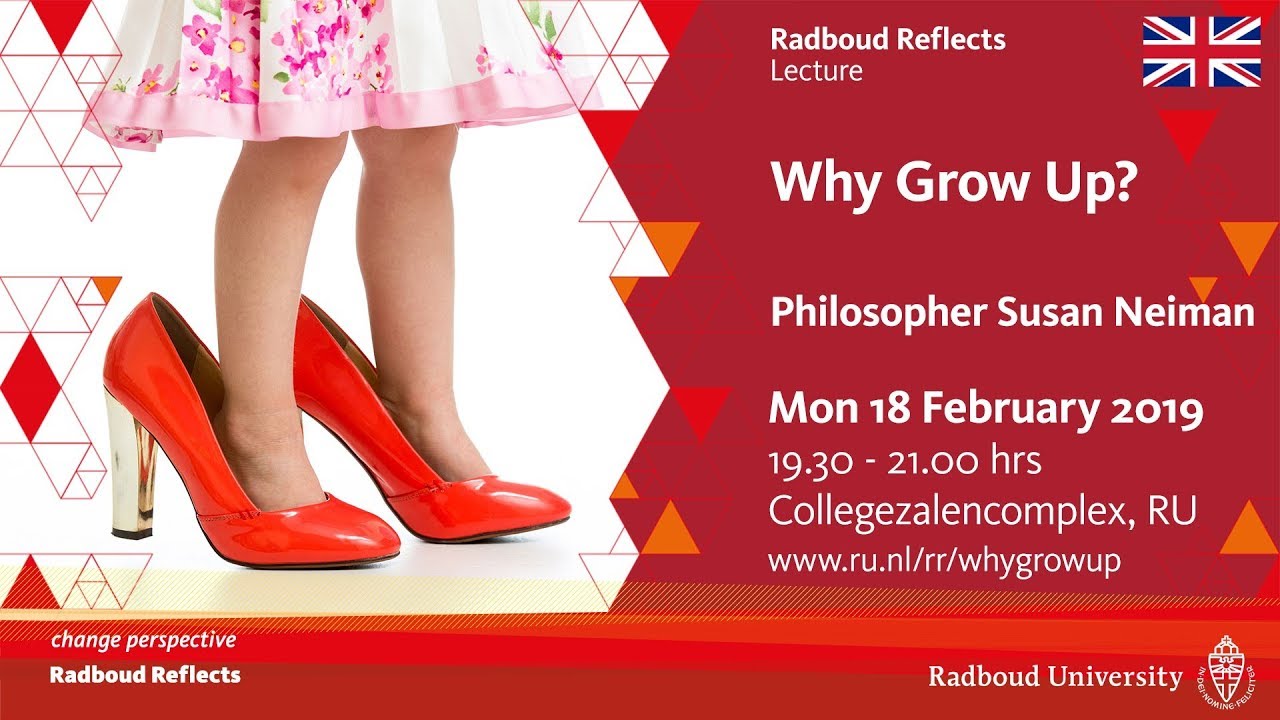 Why Grow Up? | Lecture by philosopher Susan Neiman - YouTube