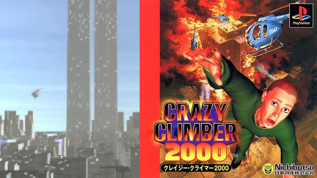 Crazy Climber 2000 (2000/PS1) Arcade Remake Intro & Gameplay クレイジー ...