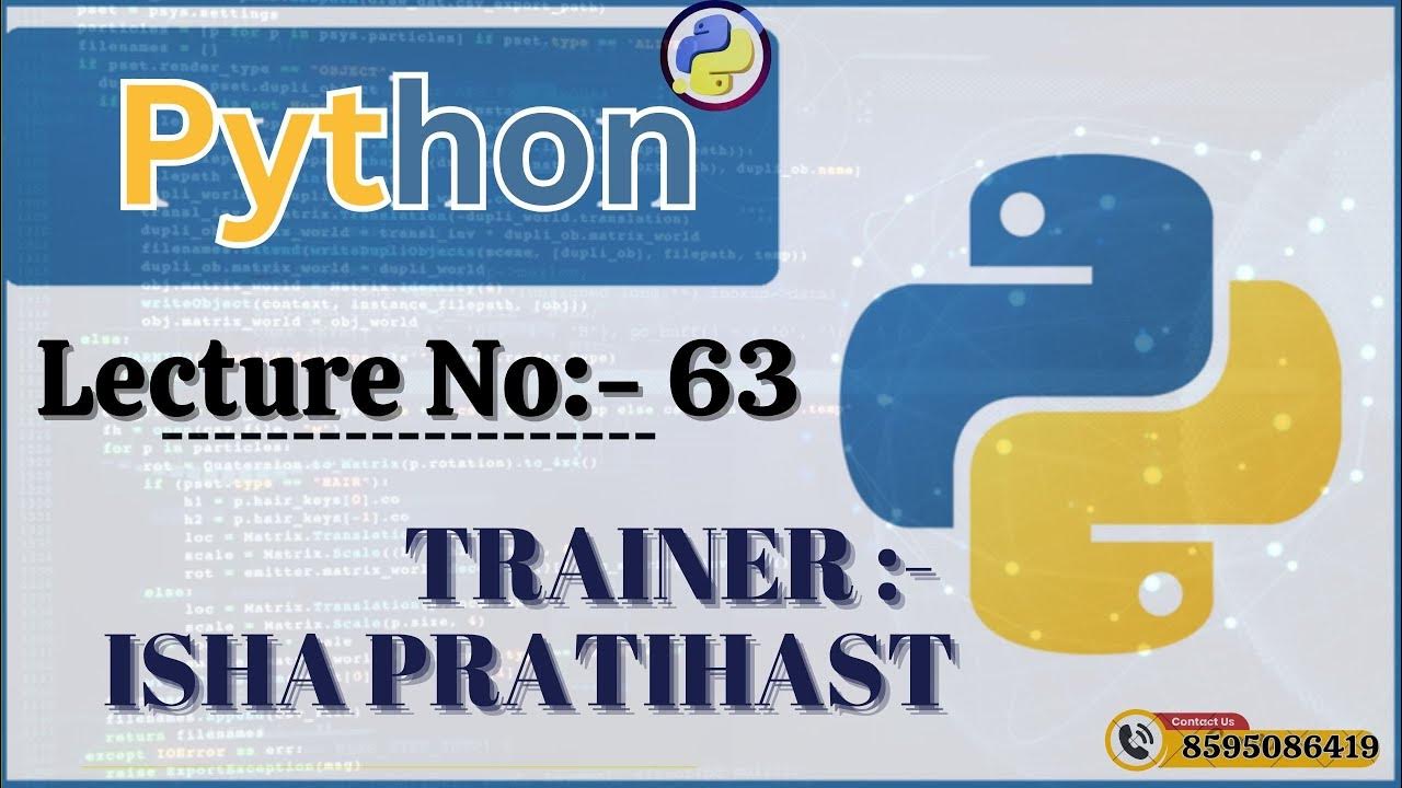 Lecture 63 Lambda Function - YouTube