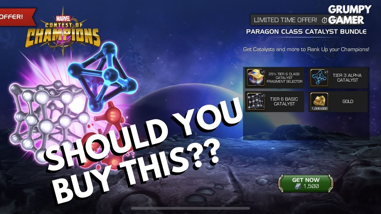 Paragon Class Catalyst Bundle Deal | MCOC | Marvel Contest of Champions ...