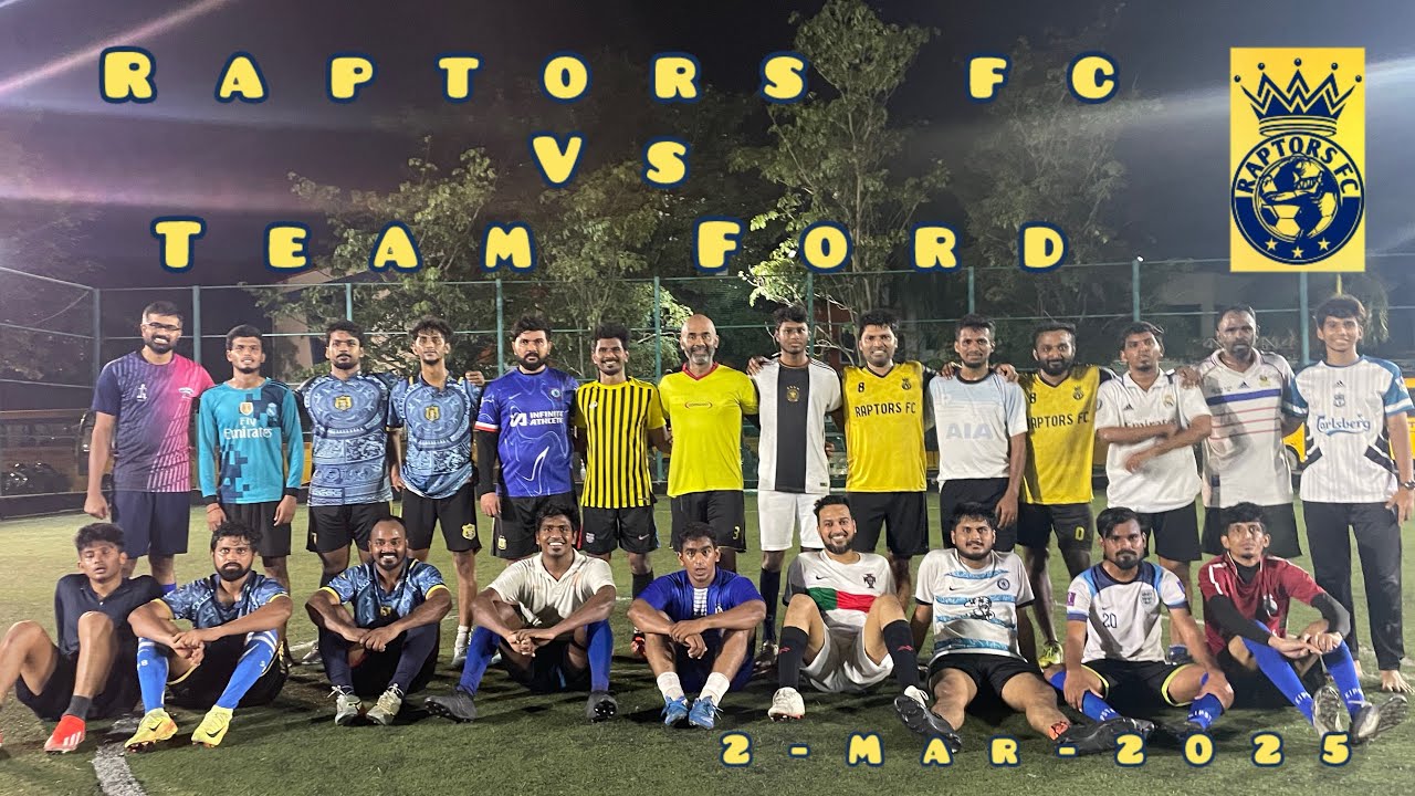 Raptors FC vs Team Ford - 2-Mar-2025 - Game 5 - YouTube