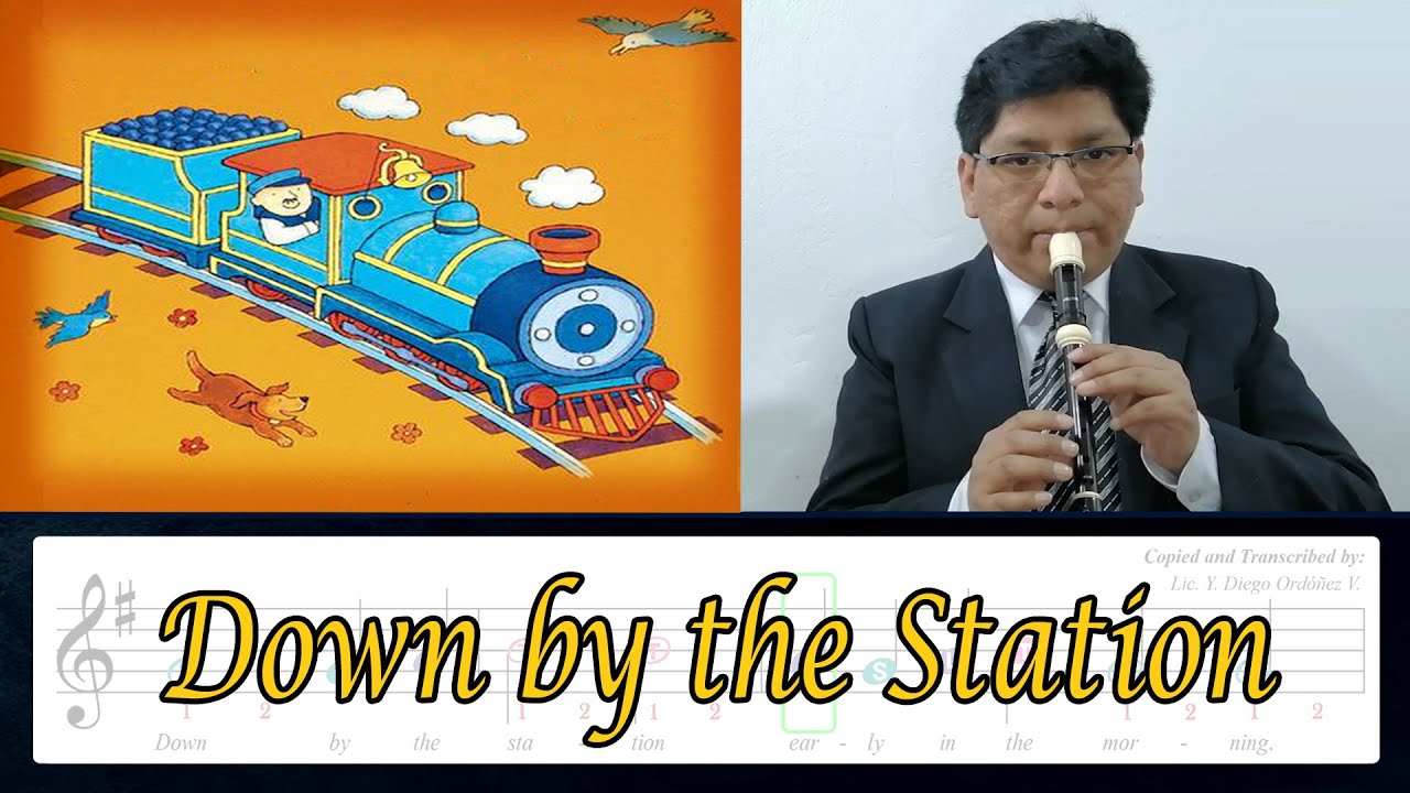 Down by the Station PARA APRENDER A LEER PARTITURAS SUPER FACIL ...
