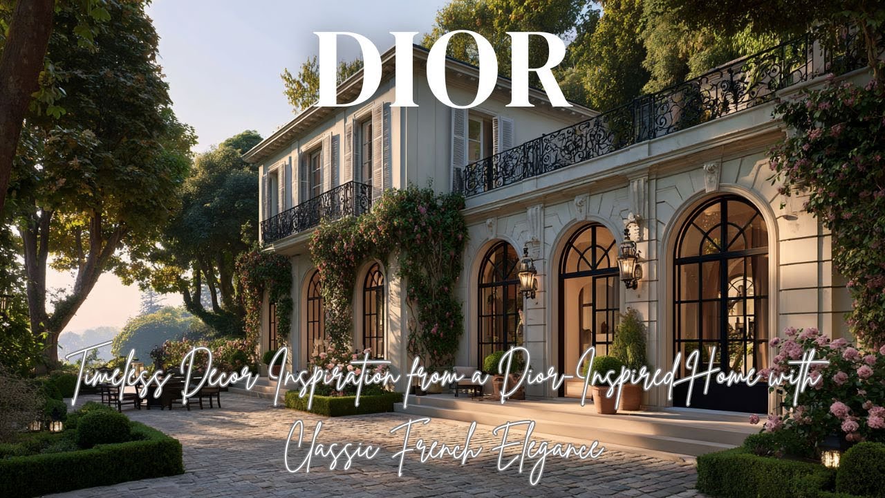 Timeless Decor Inspiration from a Dior-Inspired Home with Classic ...