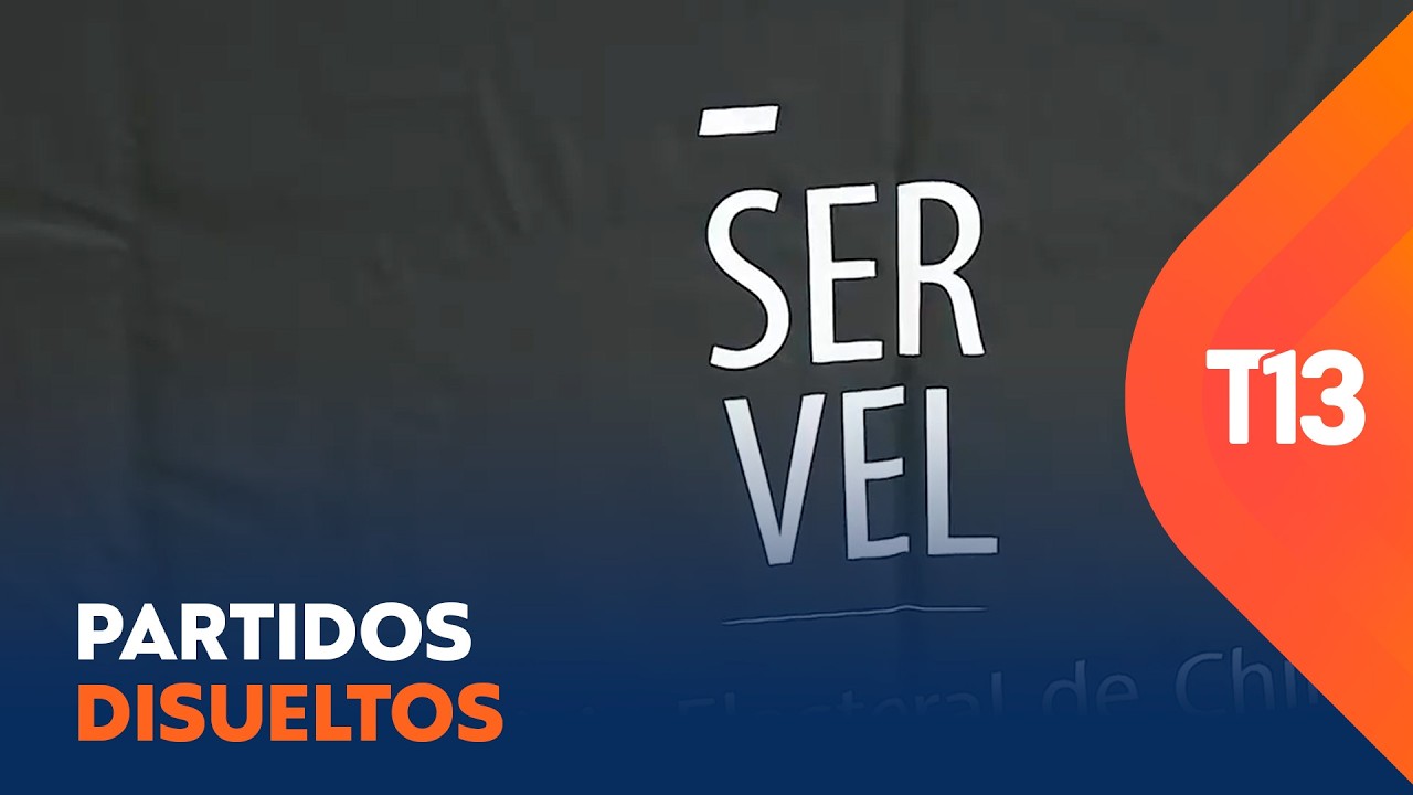 Servel notificó a partidos que serán disueltos - YouTube