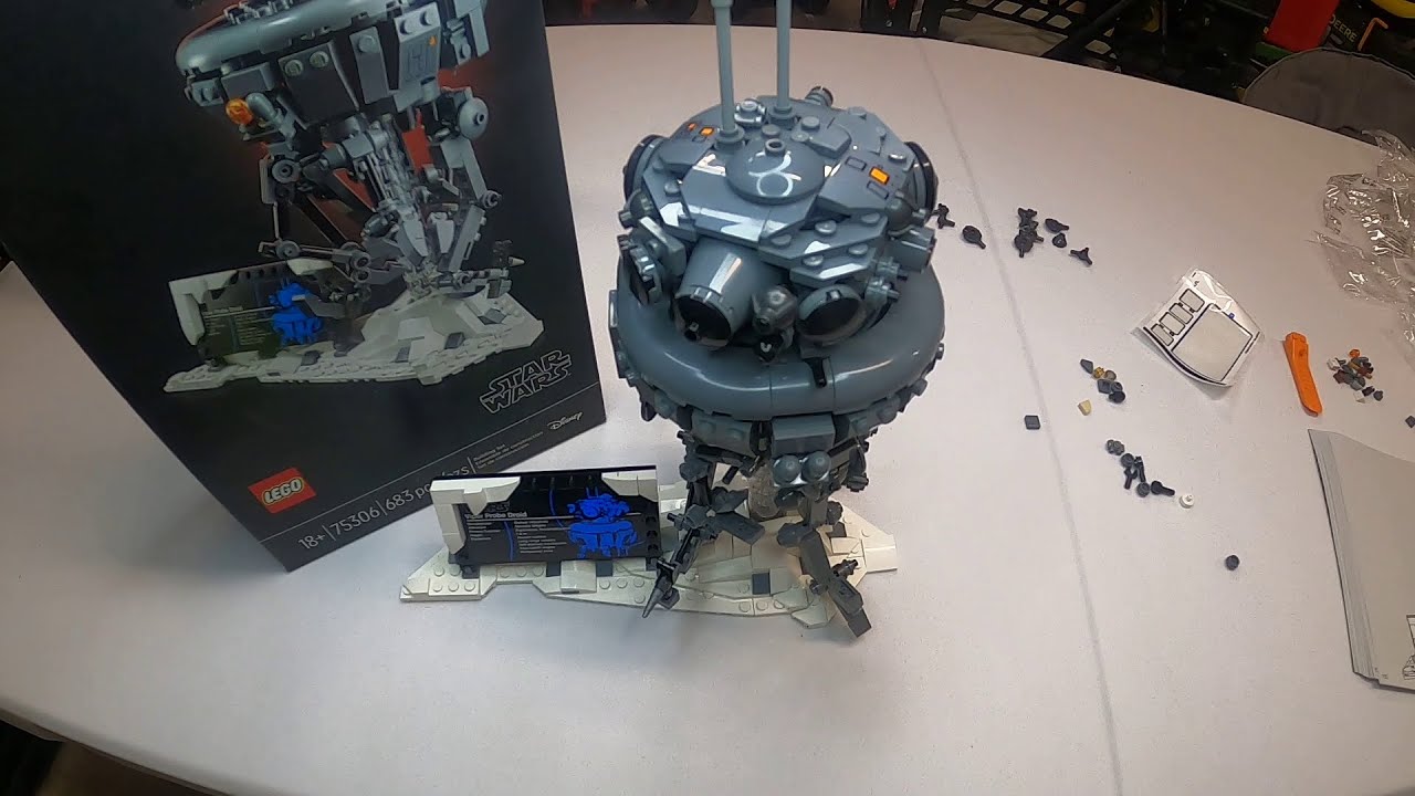 Star Wars Imperial Probe Droid Lego Set (75306) - YouTube