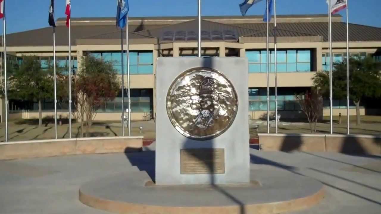 MTI Monument on the Parade Field of Lackland AFB, TX - YouTube