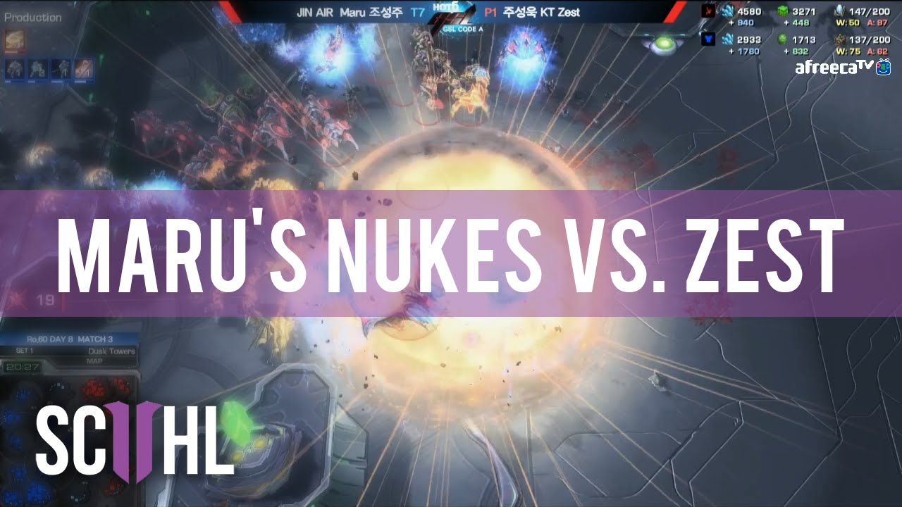 Maru's NUKES - GSL Code A - YouTube