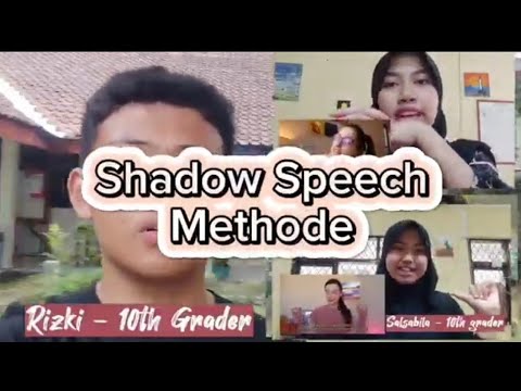 Belajar Bahasa Inggris menggunakan metode Shadow Speech - YouTube