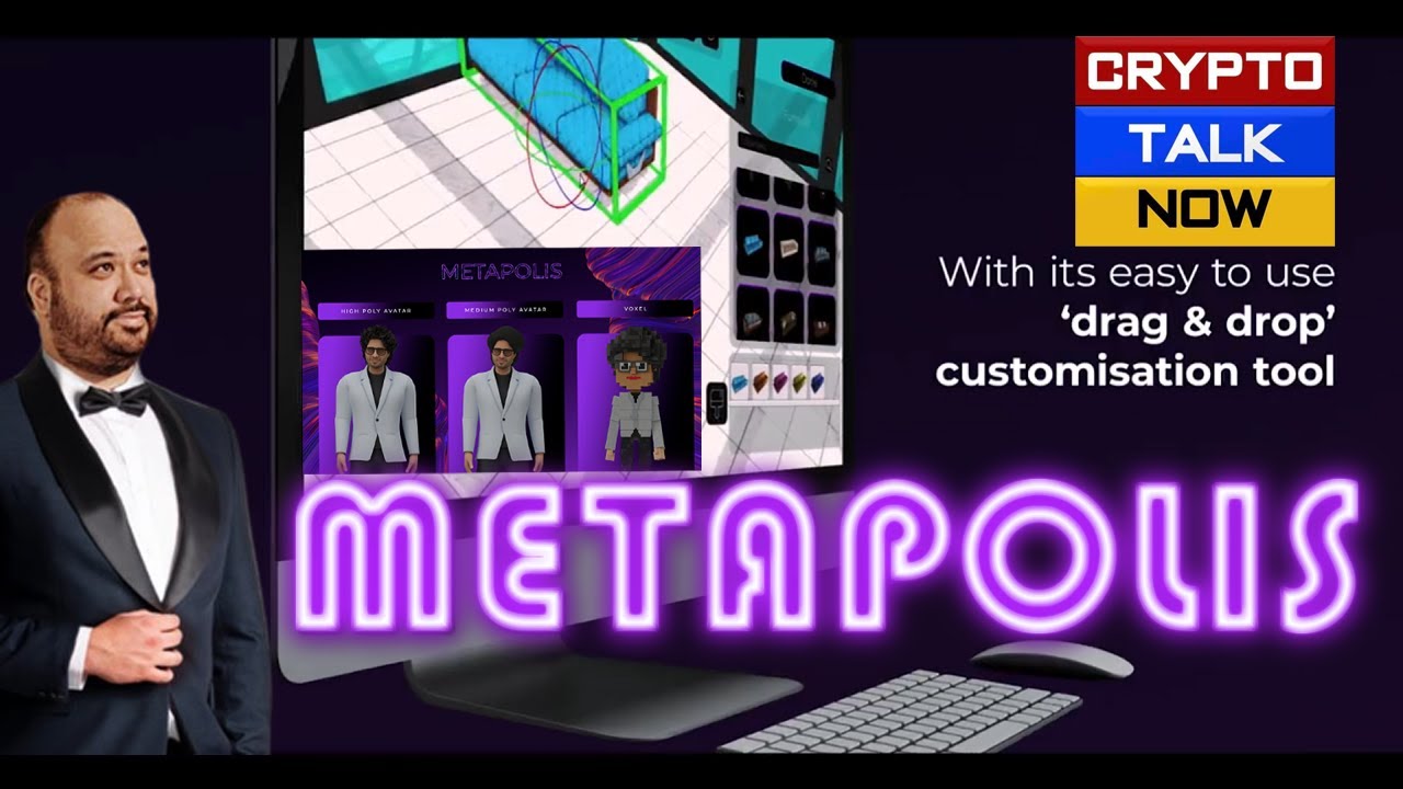 ZILLIQA ZIL METAPOLIS FIRST DRAG & DROP METAVERSE TOOL - YouTube