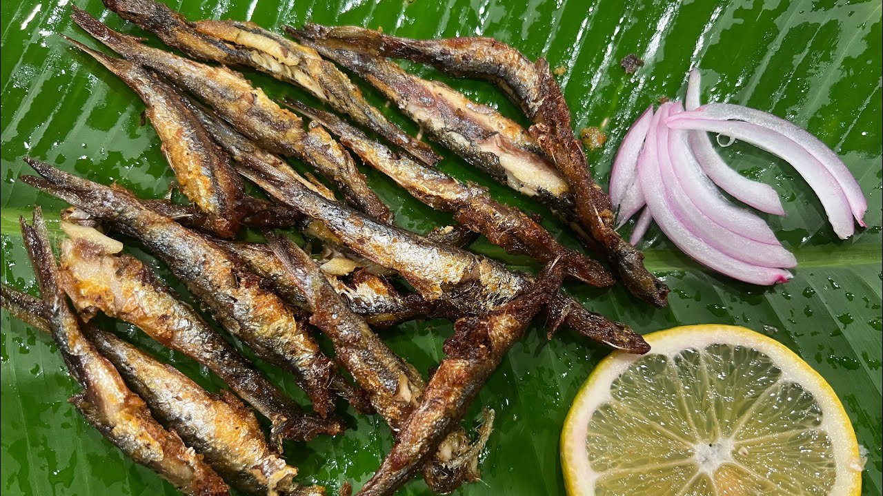 Nethili Fish Fry in Tamil | crispy ,😋spicy ,tasty Anchovy Fry ...