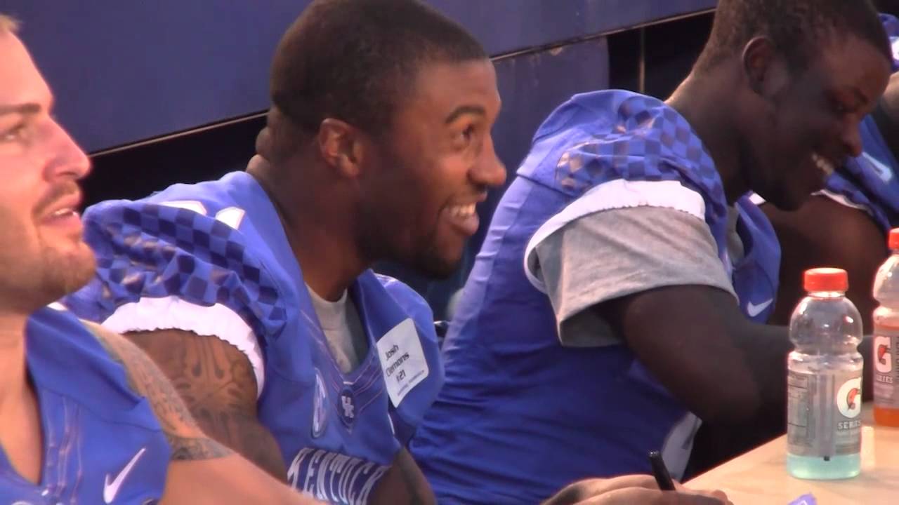 Josh Clemons at Fan Day 2012 - YouTube