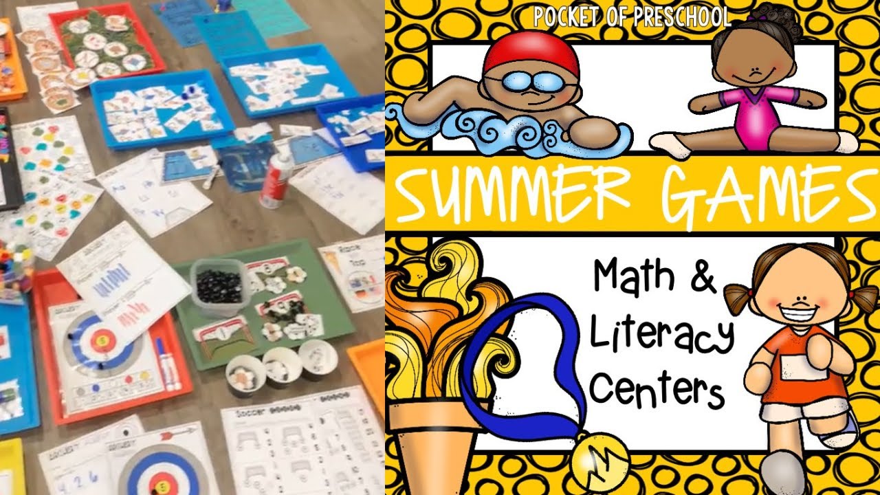 Summer Games Math & Literacy Unit Preview - YouTube