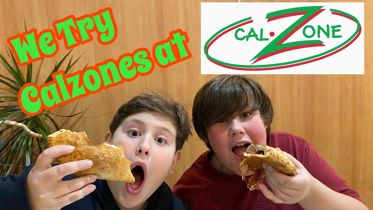 Calzone Mukbang Review Kirkland Quebec - YouTube