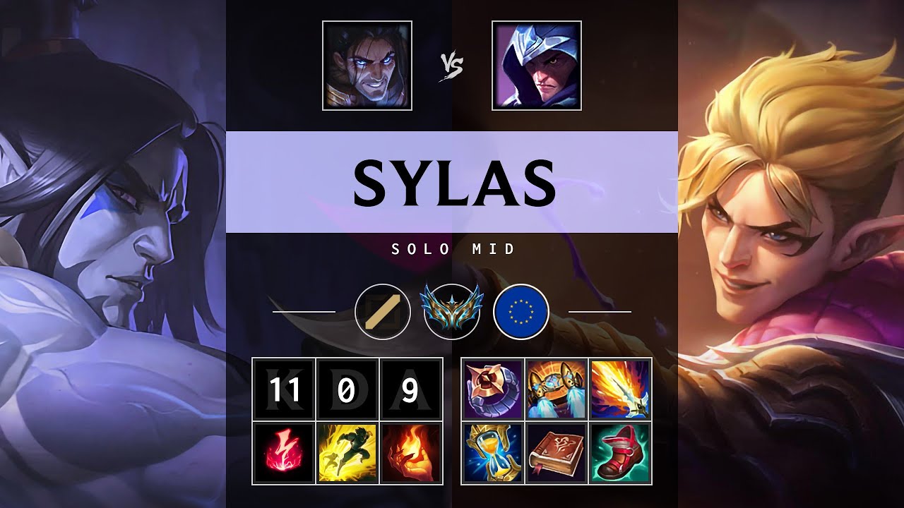 Sylas Mid vs Talon: Perfect KDA, Legendary - EUW Challenger Patch 14.18 ...