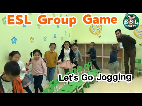 285 - ESL Group Game for Kids | Let's go Jogging - YouTube