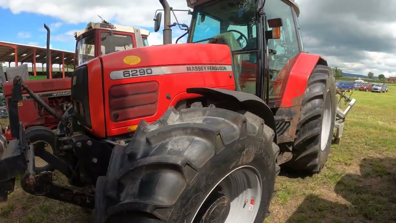 2002 Massey Ferguson 6290 6.0 Litre 6-Cyl Diesel Row Crop Tractor (120 ...