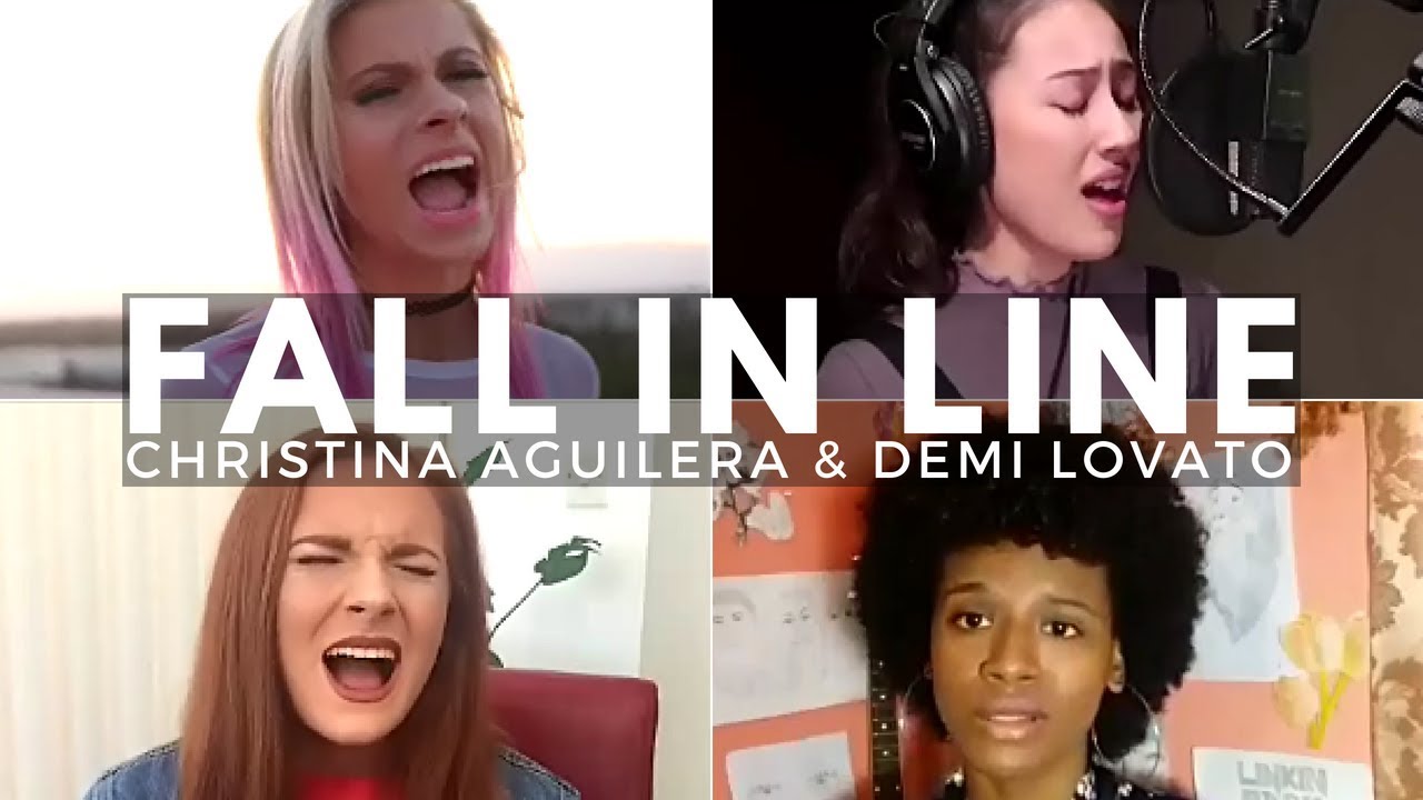 FALL IN LINE - Christina Aguilera ft. Demi Lovato | 6 AWESOME COVERS ...