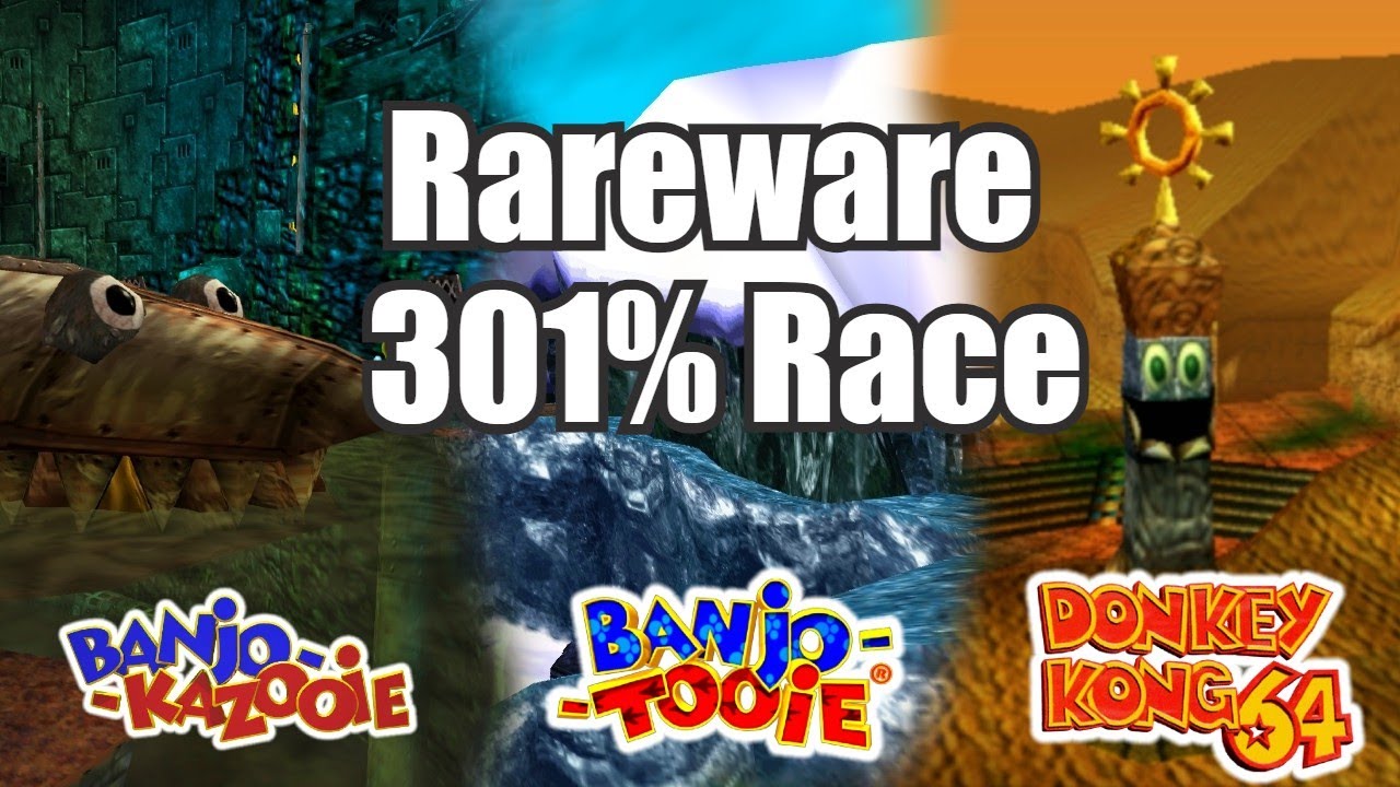 Rareware 301% Race in 12:36:06 (Part 1: Banjo-Kazooie & Banjo-Tooie ...
