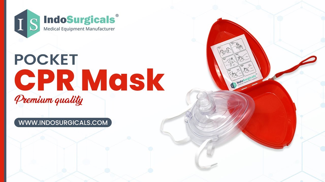IndoSurgicals Pocket CPR Mask - YouTube