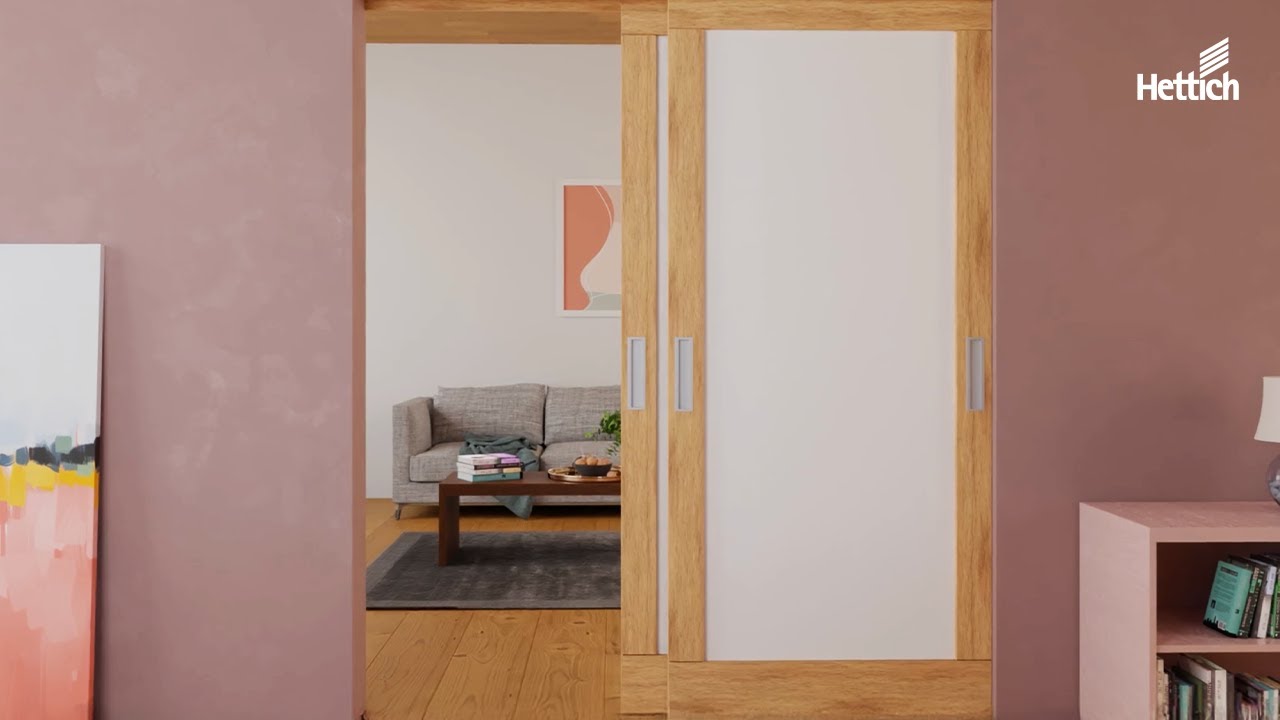 Hettich TopLine 120 Sliding Door System - YouTube