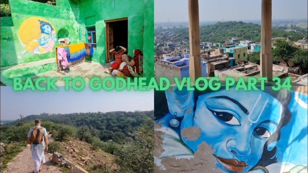 #BackToGodHead VLOG PT34 #ISKCON Trip To Barsana (Birthplace Of Radha ...