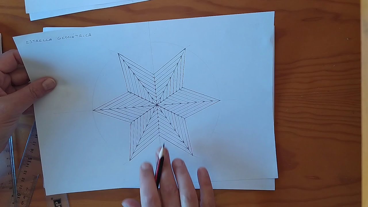 Estrella geométrica - YouTube